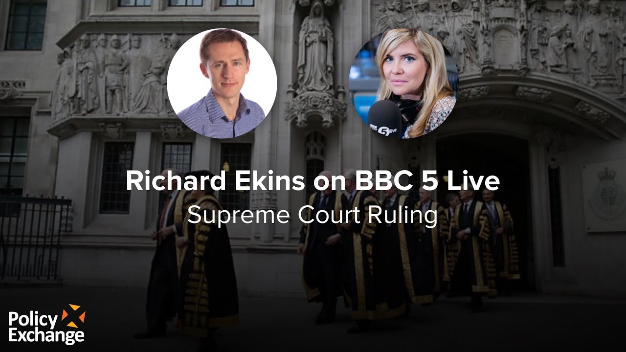 Richard Ekins talks to BBC 5 Live about the Supreme Court Ruling - YouTube