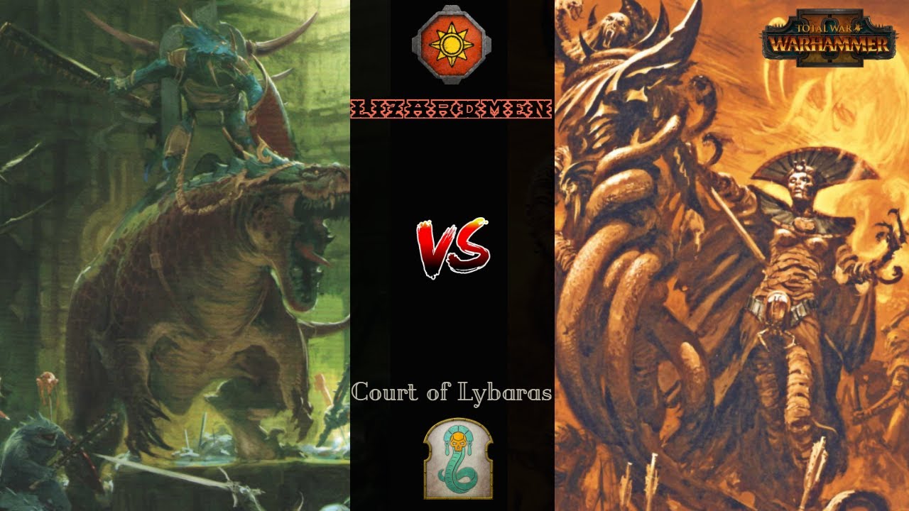 Darken the Skies for the Asp Goddess! - Court of Lybaras vs Lizardmen ...