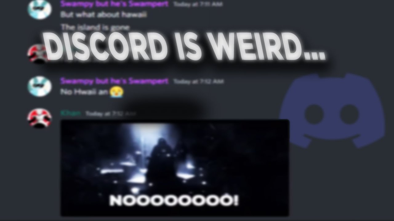 Discord is a WEIRD Place.... - YouTube