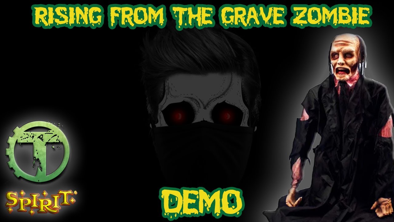 (Spirit Halloween) Tekky Toys Rising From The Grave Zombie 2010 Demo ...