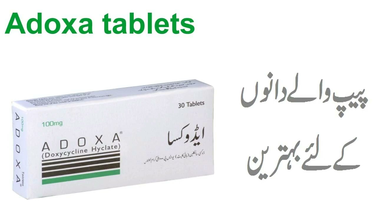 Adoxa tablets - YouTube
