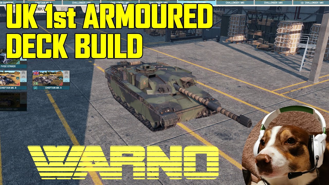UK 1st Armoured Deck Build - WARNO - YouTube