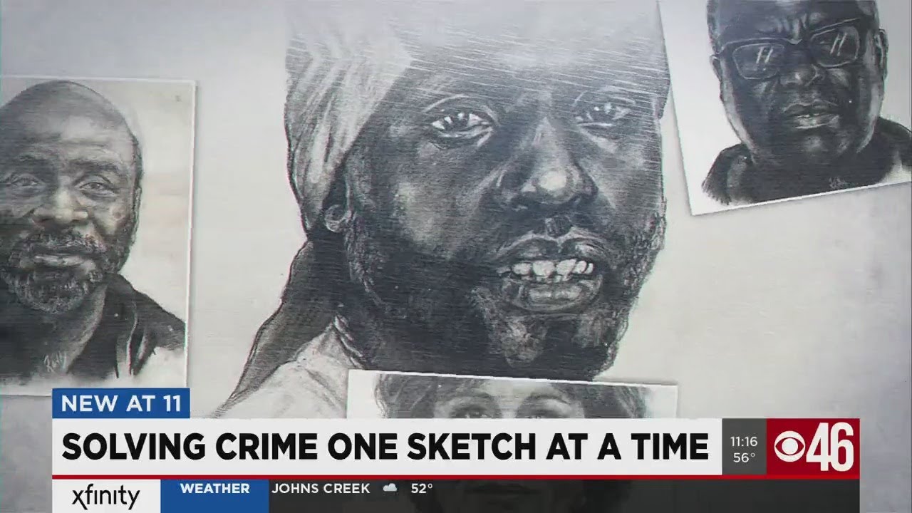 Solving crime one sketch at a time - YouTube