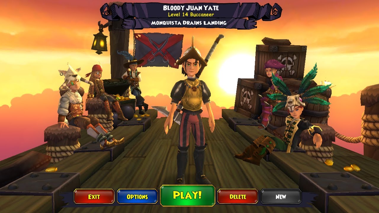 Pirate101 Character Showcase - YouTube