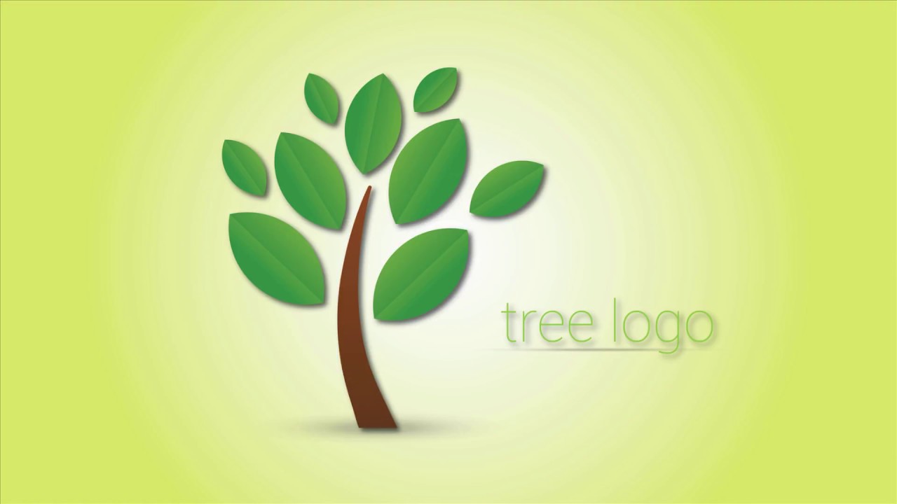 Vector Tree Logo Tutorial | Illustrator CC Tutorial | Graphic Design | - YouTube
