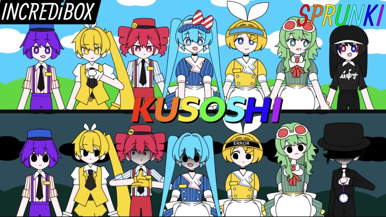 Incredibox - Kusoshi (Sprunki x Mesmerizer) - Fun & Horror Gameplay ...