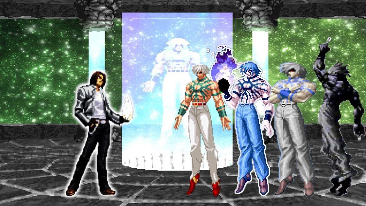 (Mugen World) Legend WF Kyo Vs Super Orochi Team - YouTube