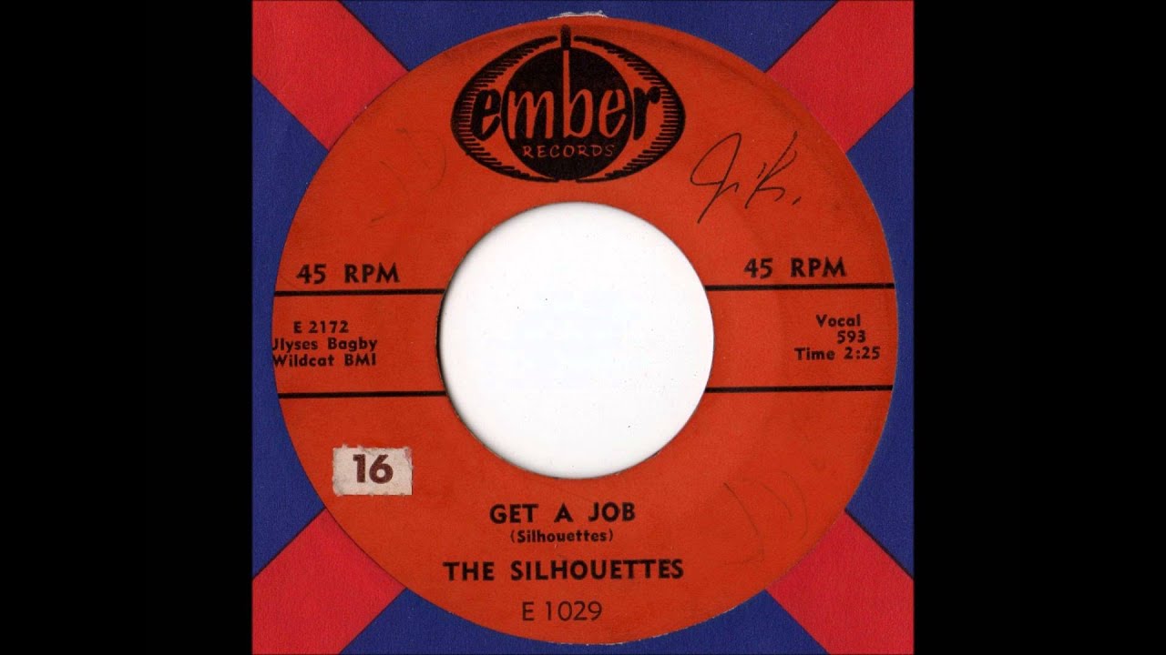 The Silhouettes - Get A Job - YouTube