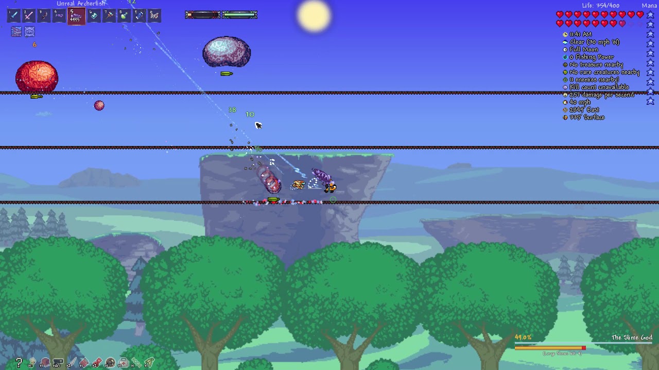 Terraria slime god simple strat - YouTube
