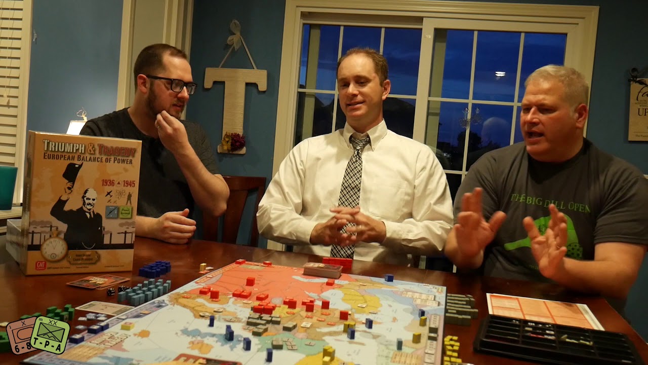 Review: Triumph & Tragedy from GMT Games - The Players' Aid - YouTube