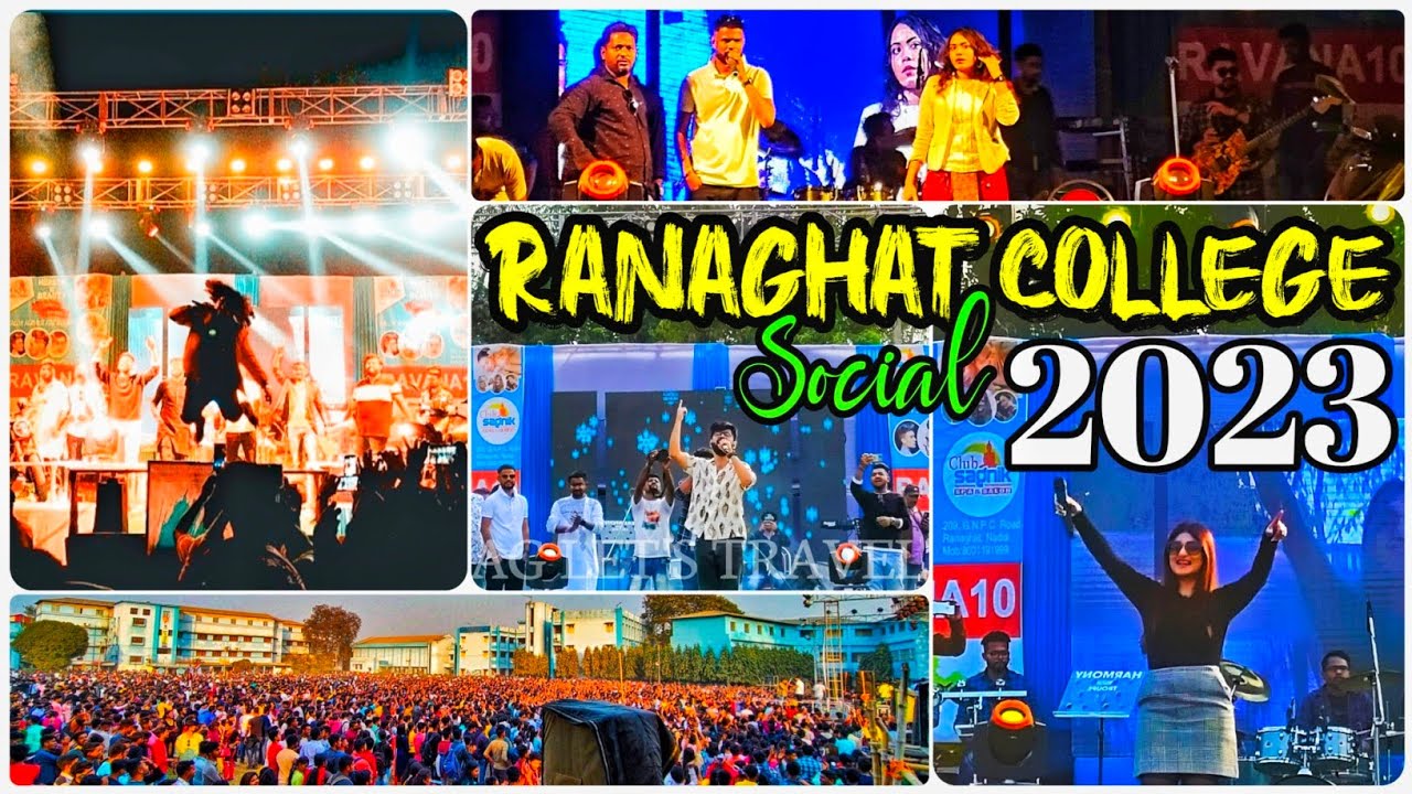 Ranaghat College Social 2023 | রানাঘাট কলেজ সোশ্যাল ২০২৩ | Ranaghat College Social | College ...