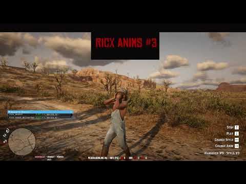 RedM Scripts - RicX Anims #3 - RDR2 Red Dead Redemption Script - YouTube