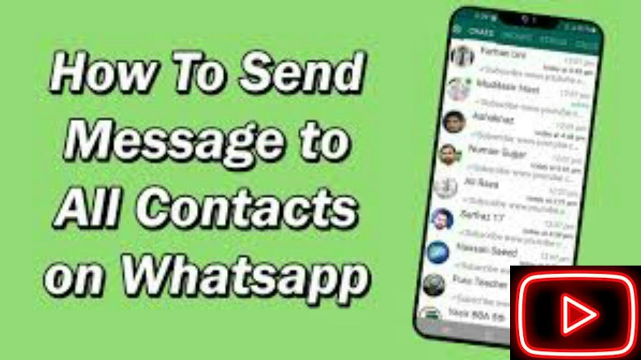 How To Send Message To All Contacts On Whatsapp In One Click Whatsapp how-to-send-message-to-all-contacts-on-whatsapp-in-one-click-whatsapp