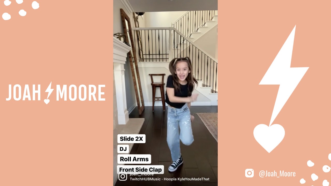 "Hoopla" Dance Tutorial with Joah Moore 💜 - YouTube