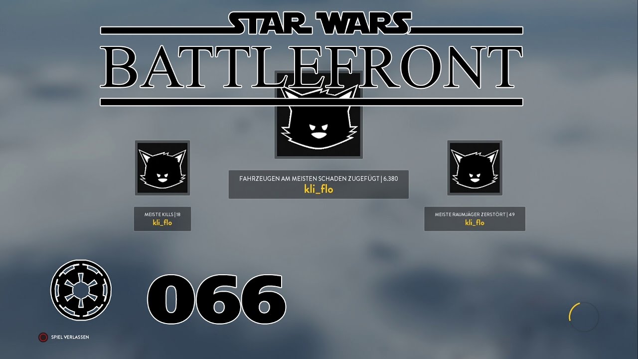 Let's Play Together Star Wars Battlefront # 066 Flo spielt schlecht ...