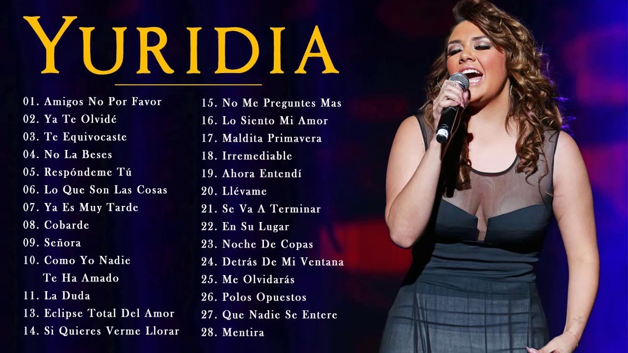 Yuridia Nuevo 2021 - Yuridia EXITOS Sus Mejores Canciones - Yuridia Album Completo - YouTube