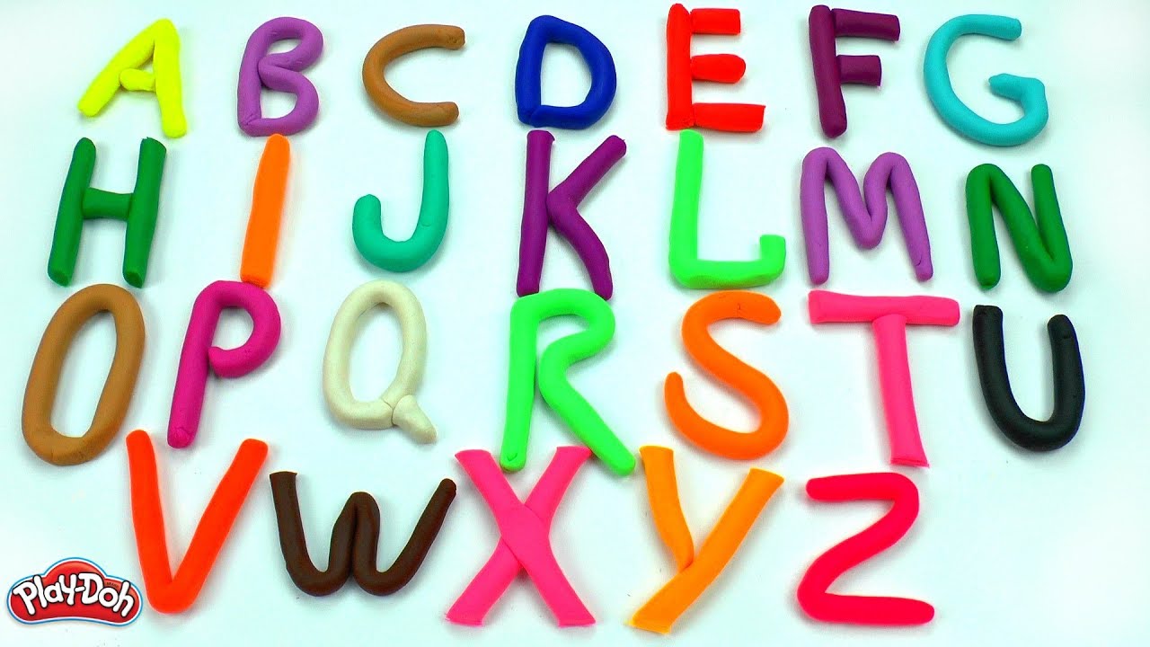 Stop Motion ABC English Alphabet & 26 Letters Play Doh Videos - YouTube