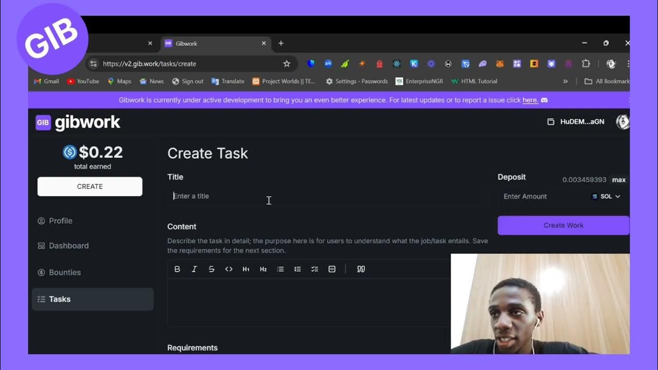 Gibwork Demonstration video - YouTube