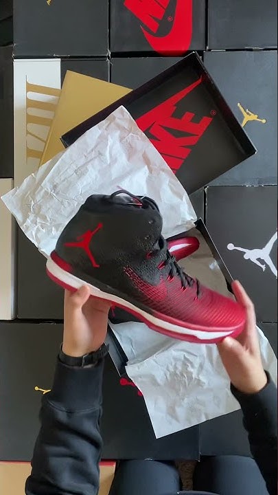 Unboxing Air Jordan 31 Banned ~ AJ31 ~sneaker unboxing #shorts - YouTube