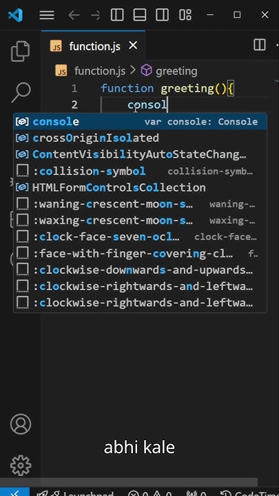 Most basic of function in js everyone must know ?? #webdev #codememes #ezcodin #javascript #js ...