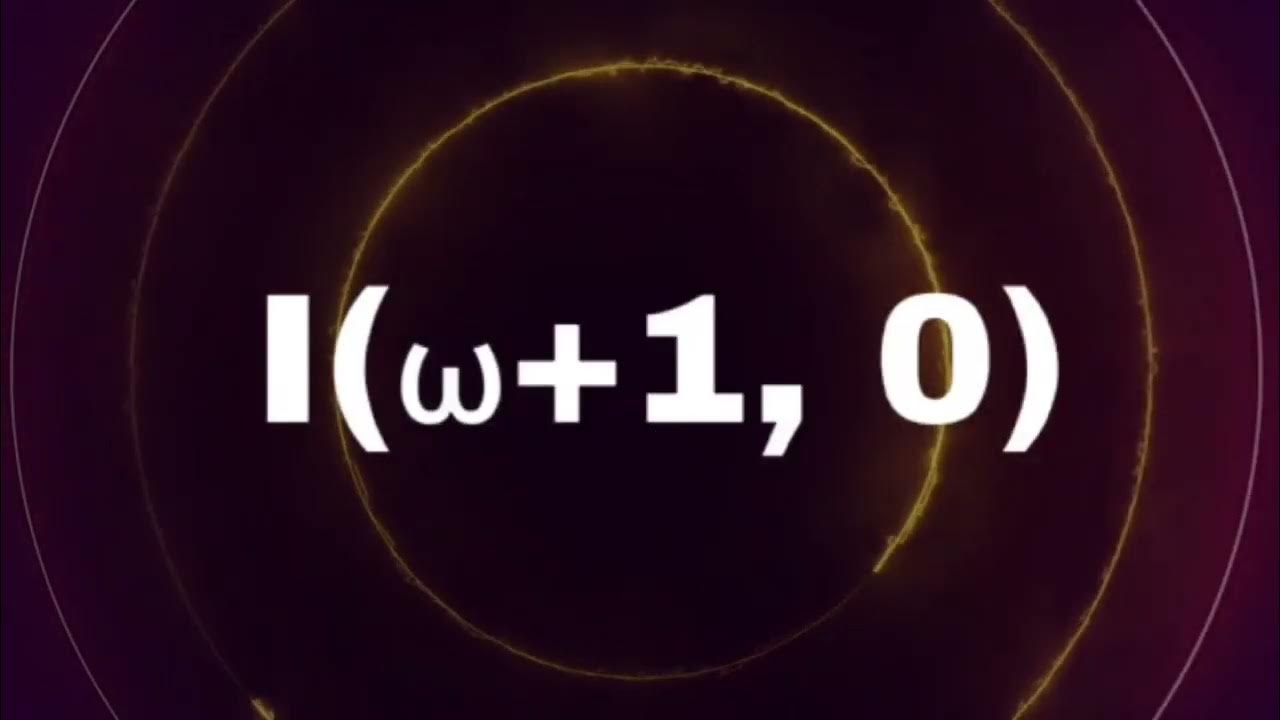 Numbers 0 To ð’€± Part 1 Beyond Absolute Infinity Youtube