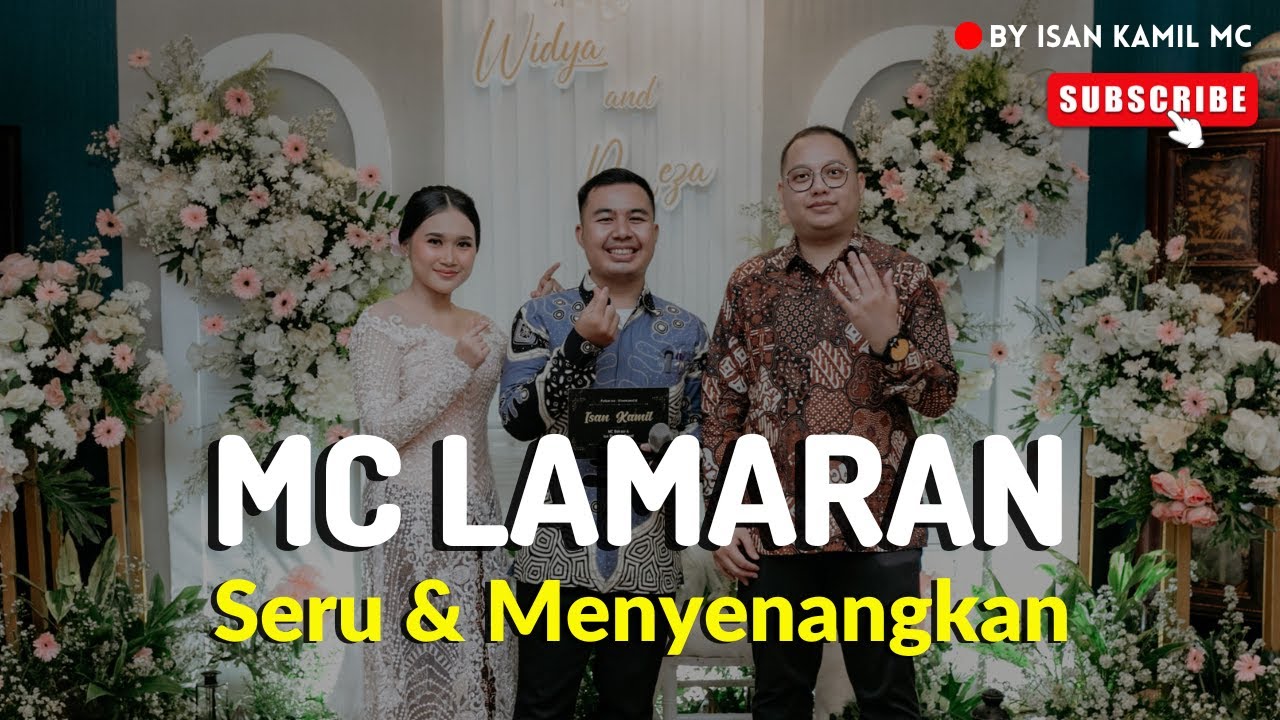 MC Lamaran Di Resto Semi Formal dan Menghibur by Isan Kamil - YouTube