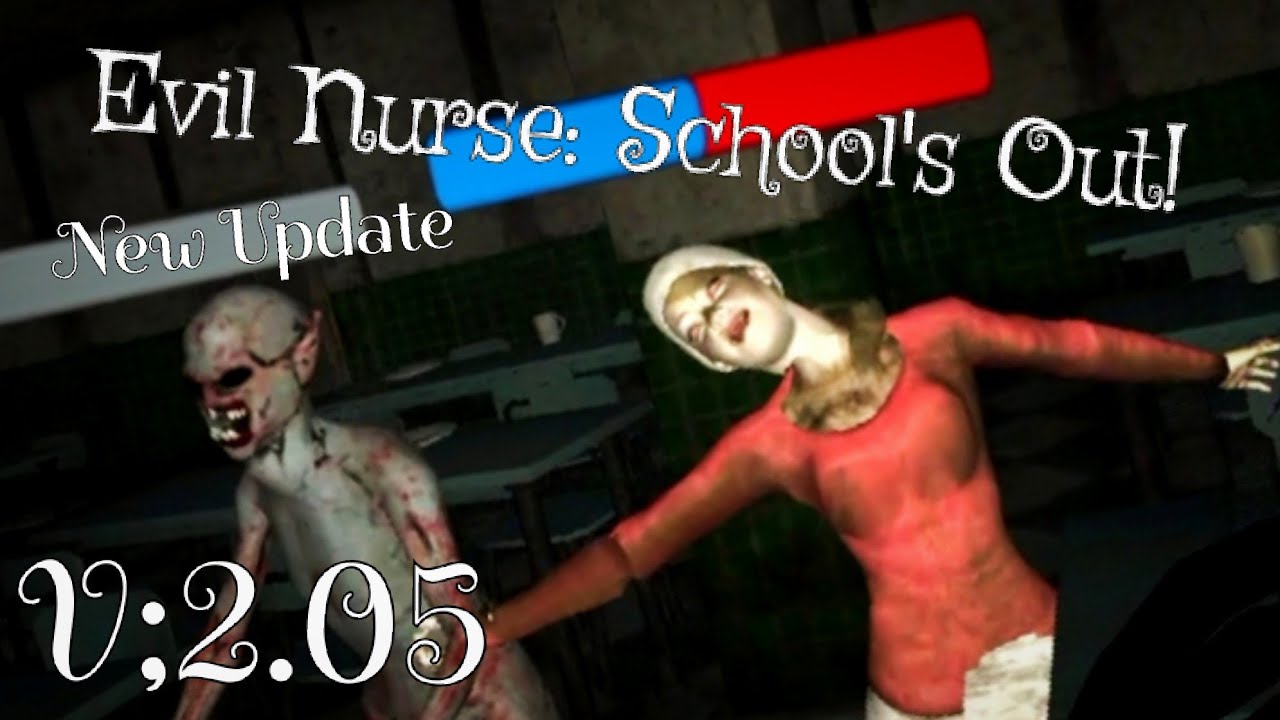 THE EVIL NURSE AND THE DEVIL GOBLIN!! | Evil Nurse: School's Out (V;2. ...