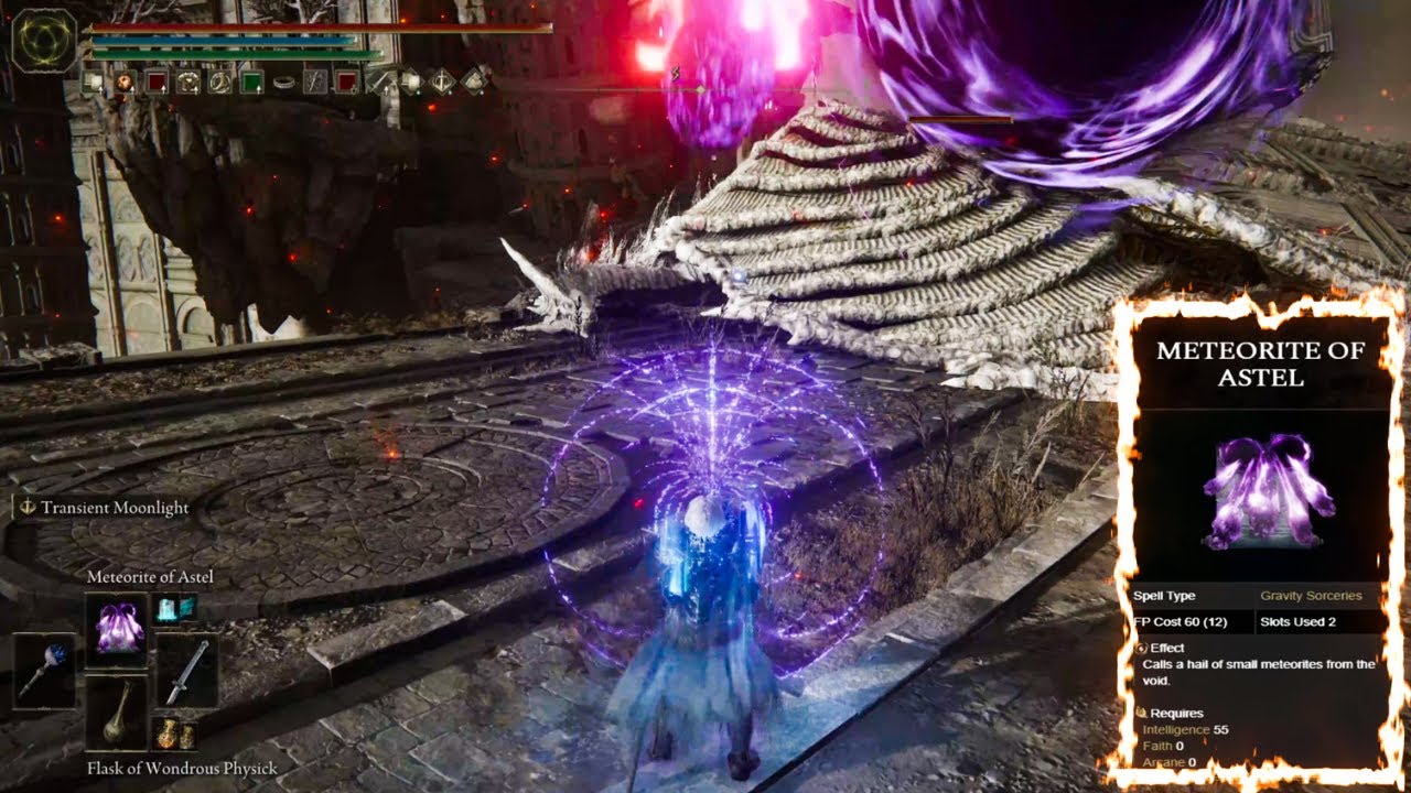 Elden Ring - When You Too Lazy to Fight a Dragon just use Meteorite of ...