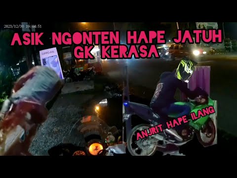 LAGI ASIK NGONTEN.MLAH HAPE ILNG GAK KETAUAN DI SAKU JAKET..APES APES DAH🤭🥲 - YouTube