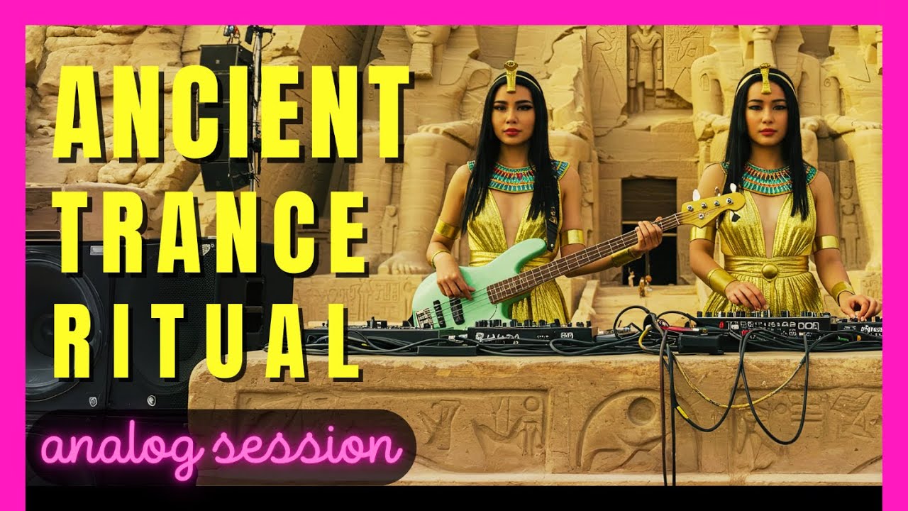 Ancient Trance Music | Live DJ & Bass Set in Ancient Egypt 🧿🎧 - YouTube
