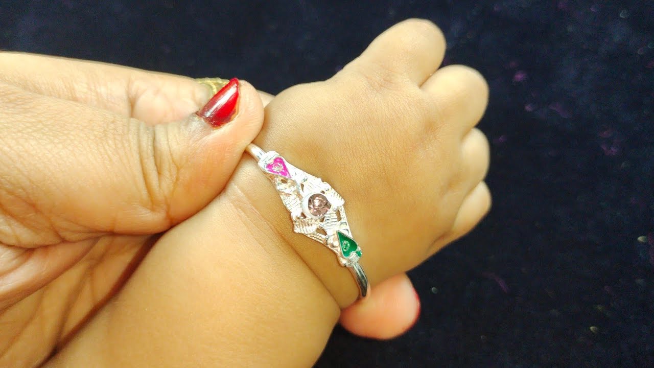 রুপার বেবি চুড়ি কালেকশন /Silver Baby Churi price in Bangladesh - YouTube