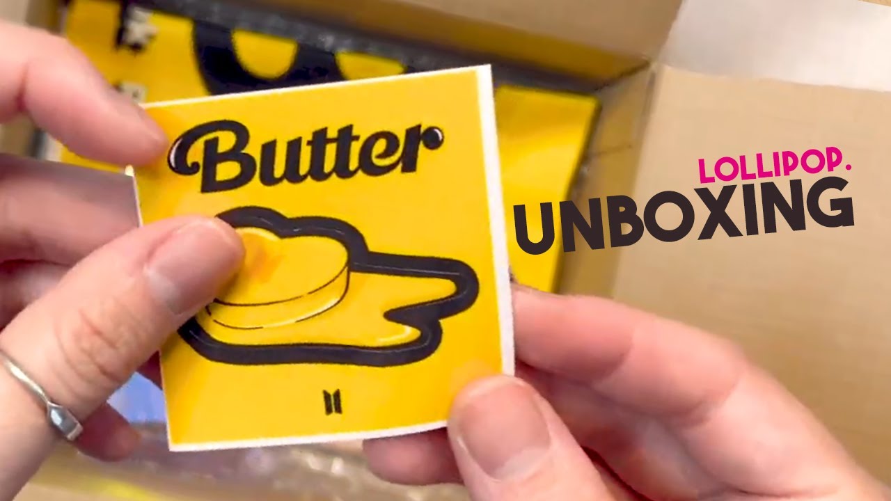 BTS Butter Box Unboxing - YouTube