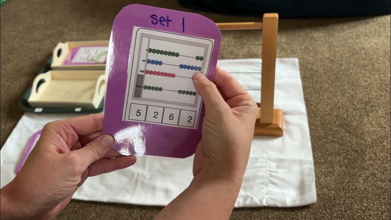 Small Bead Frame Set 1 - YouTube