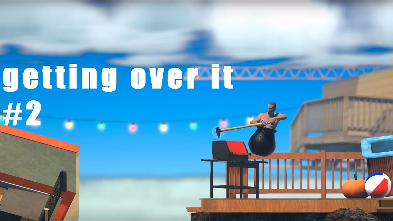 THIS GAME!!!! /Getting Over It #2 - YouTube