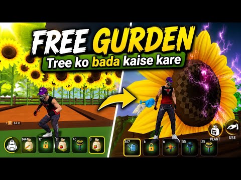 Tree and Fruits Bada kese karte 🌈🤯 hai Free Garden Craftland Map Me | free Garden rainbow trick 