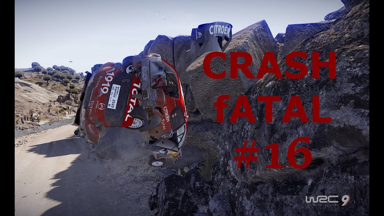 WRC 9 ;CRASH FATAL #16 - YouTube