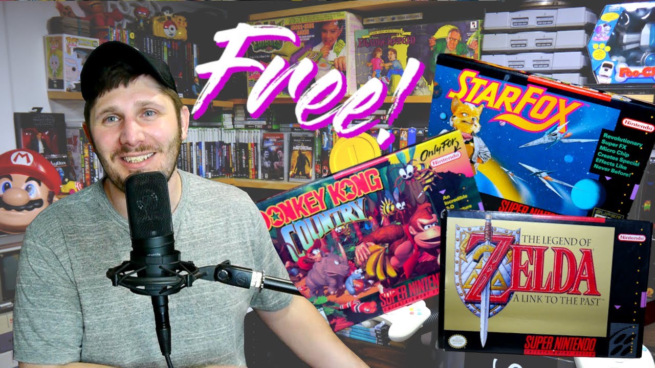 Given entire video game collection for free! - Retro Box Ep. 9 - YouTube