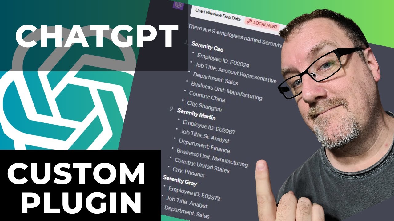 Custom ChatGPT Plugin = Flexibility + POWER - YouTube