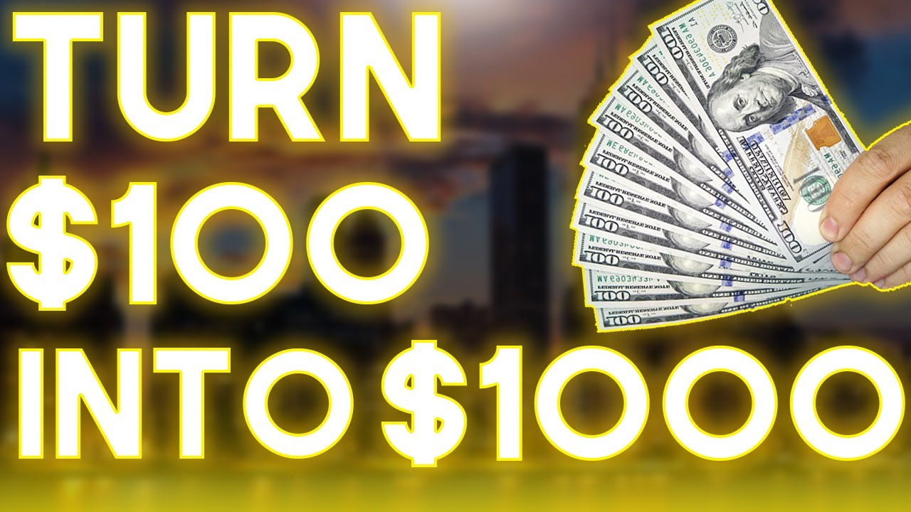 Turning $100 to $1000 Challenge EP5 | make money from home challenge ...