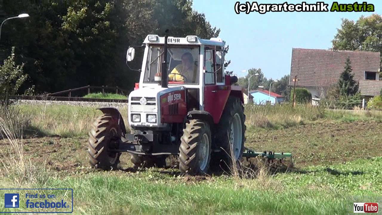 Herbstbestellung 2013 || Steyr 8100 + Feldherr, Steyr 30 + Stegsted ...