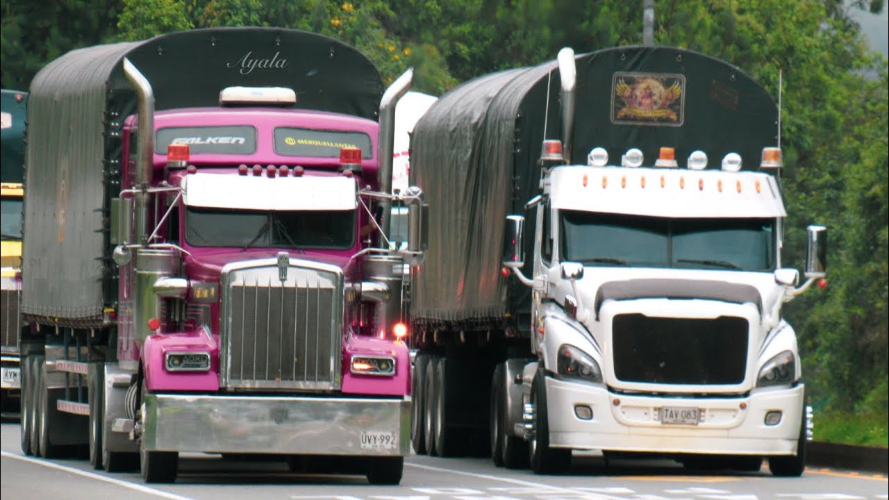 LAS REINAS DE LA CARRETERA🇨🇴 TRACTOMULAS COLOMBIANAS CON ESTILO🚛 ️‍🔥 ...