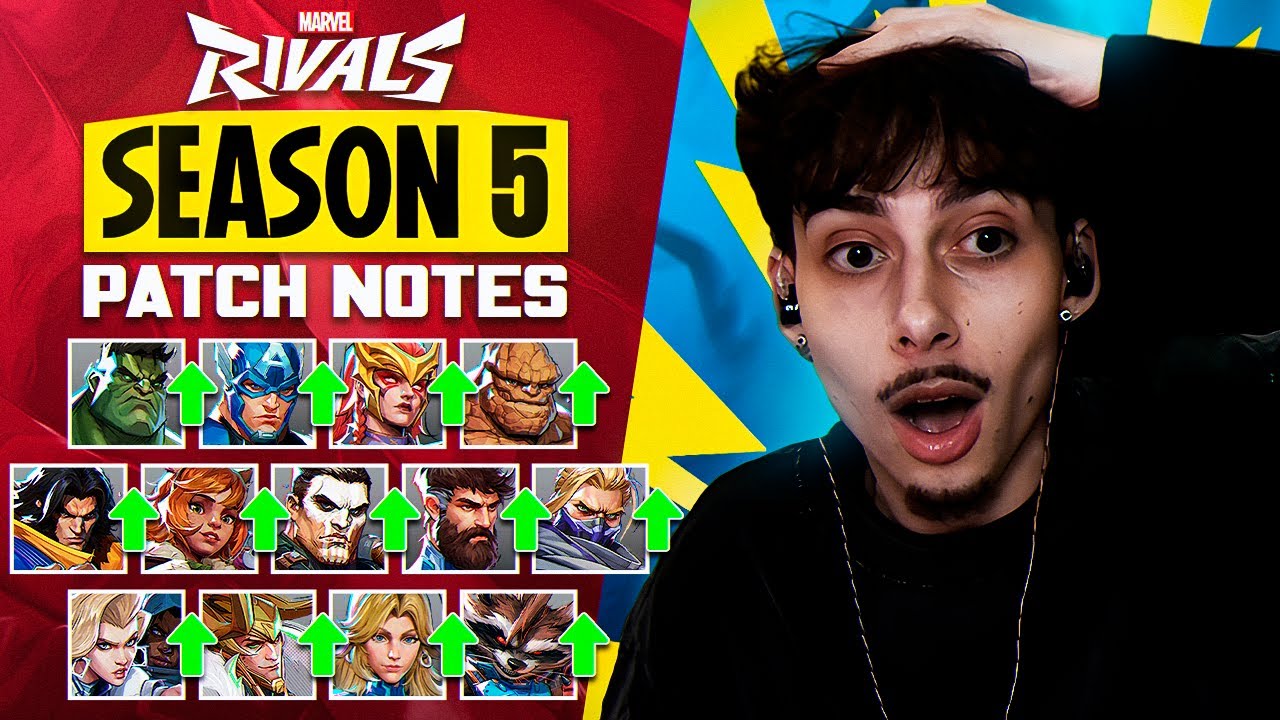 THE SEASON 5 PATCH NOTES ARE INSANE! (New Effects & Team Ups, New ...