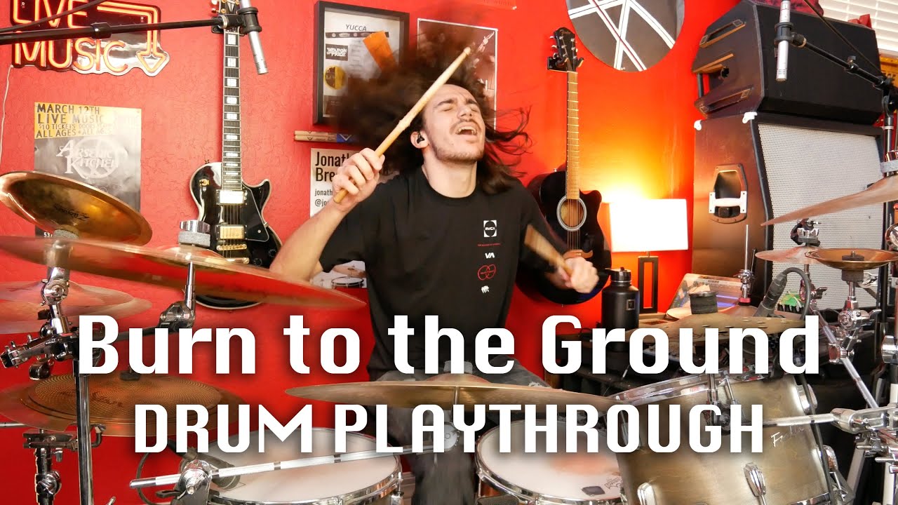 Arsenic Kitchen - Burn to the Ground // Official drum playthrough by ...