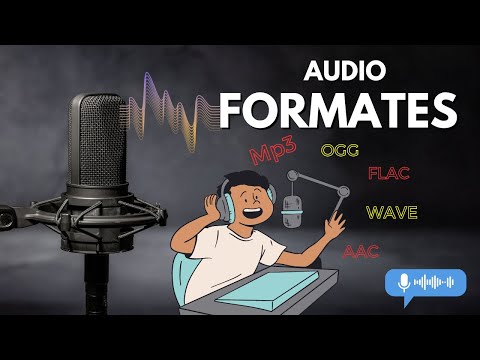 Audio File Formats - MP3, AAC, WAV, FLAC, OGG Explain
