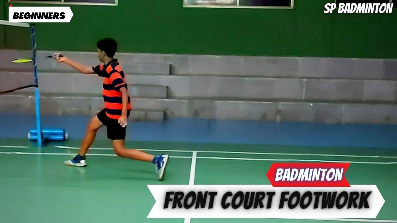 Badminton Footwork | Front court | SP Badminton - YouTube