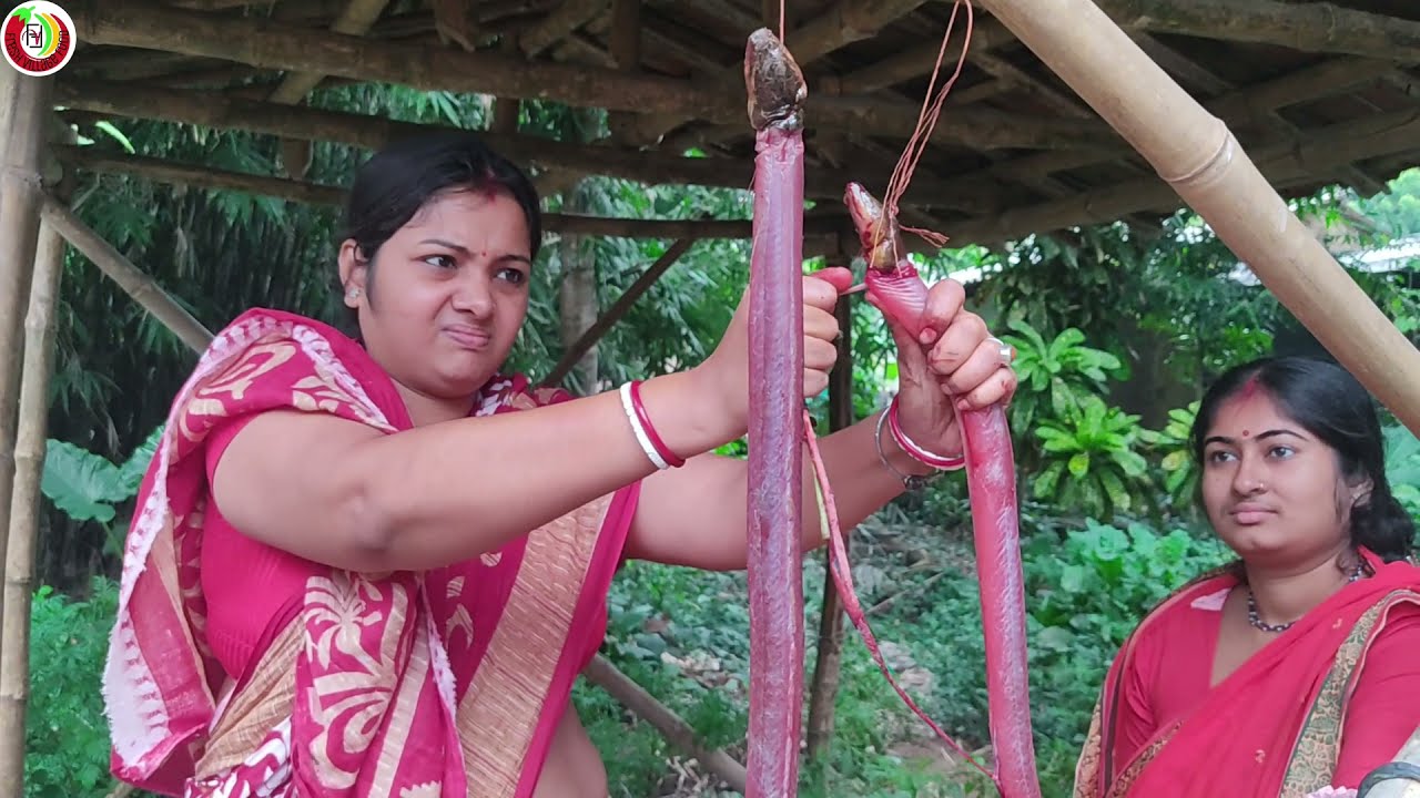 Indian kuche fish catching, cutting and cooking/healthy recipe good for ...