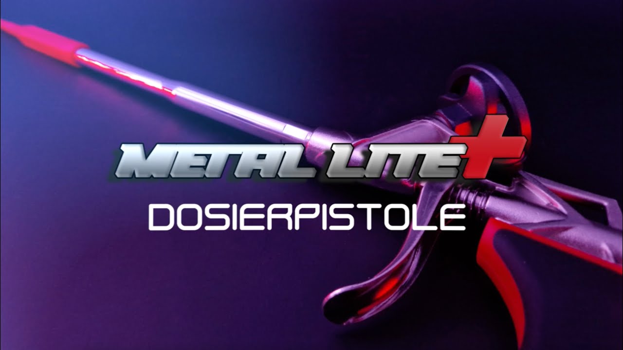 Metal Lite Plus - PU Schaumpistole - YouTube