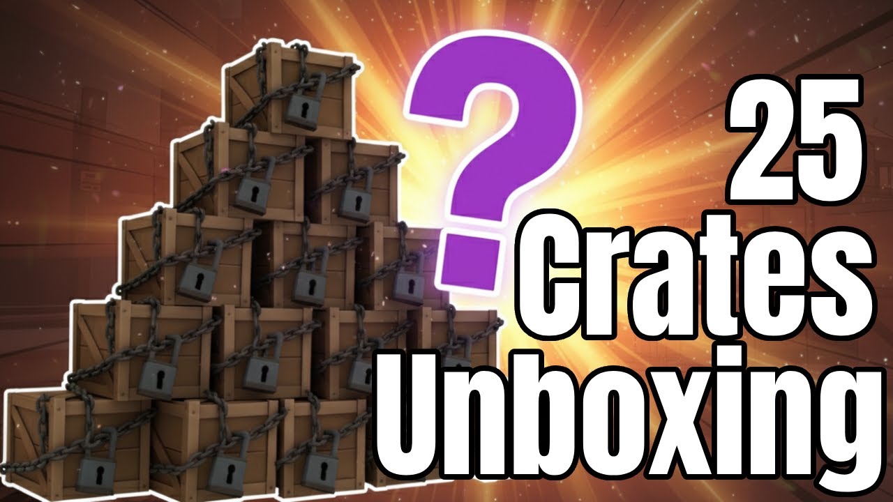 TF2: 25 Old Crates Unboxing | Road to Unusual Unbox #2 - YouTube