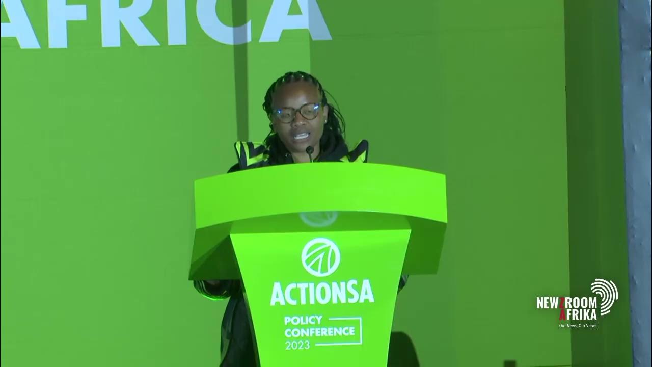 ActionSA concludes policy conference - YouTube
