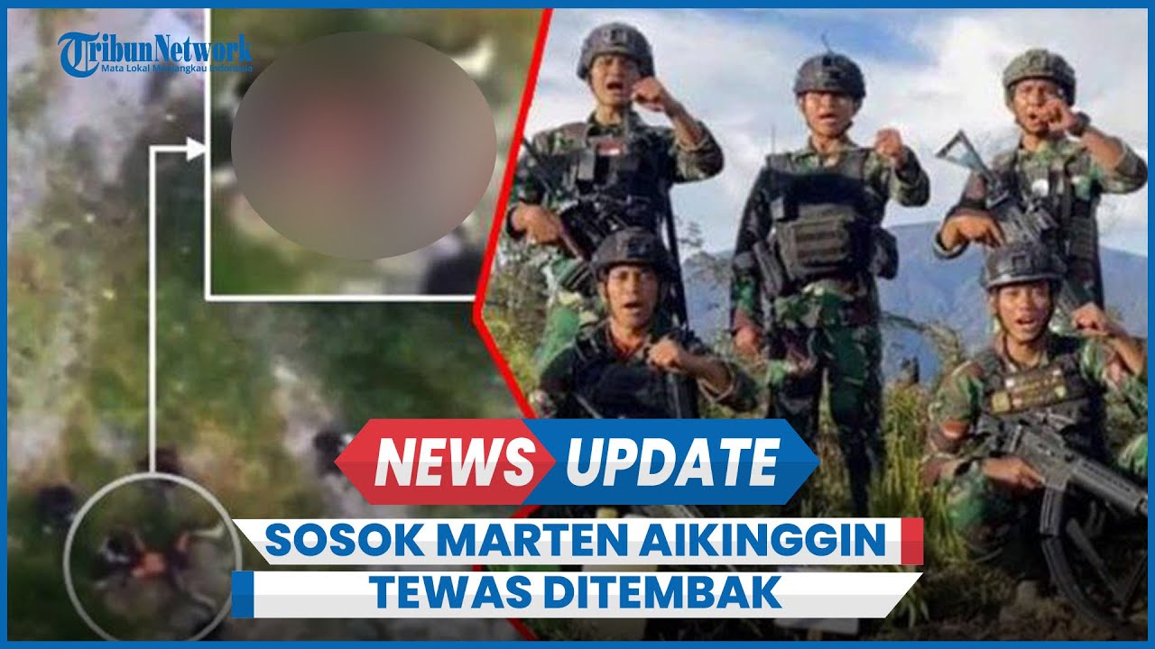 Sosok Marten Aikinggin Komandan KKB Papua Tewas dalam Operasi TNI Polri ...